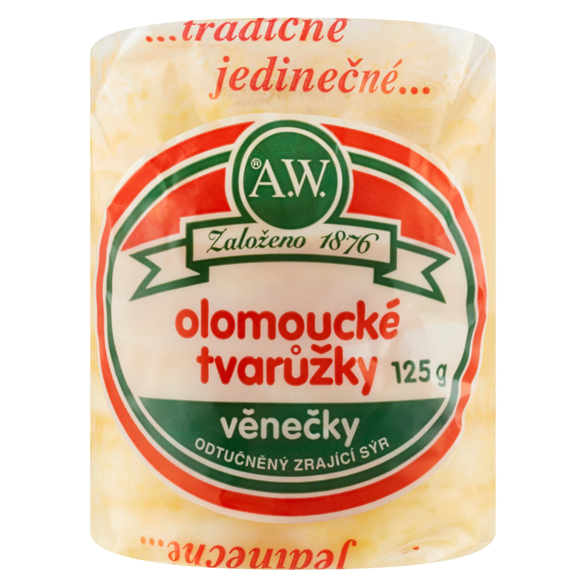 Sýr tvarůžky olomoucké věnečky A.W. v akci levně | Kupi.cz
