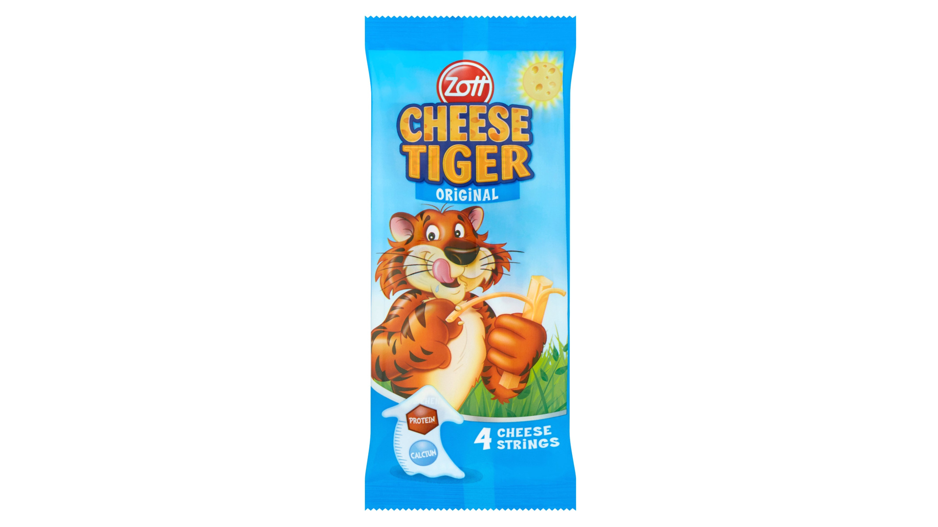 Sýrové tyčinky Cheese Tiger Zott levně | Kupi.cz