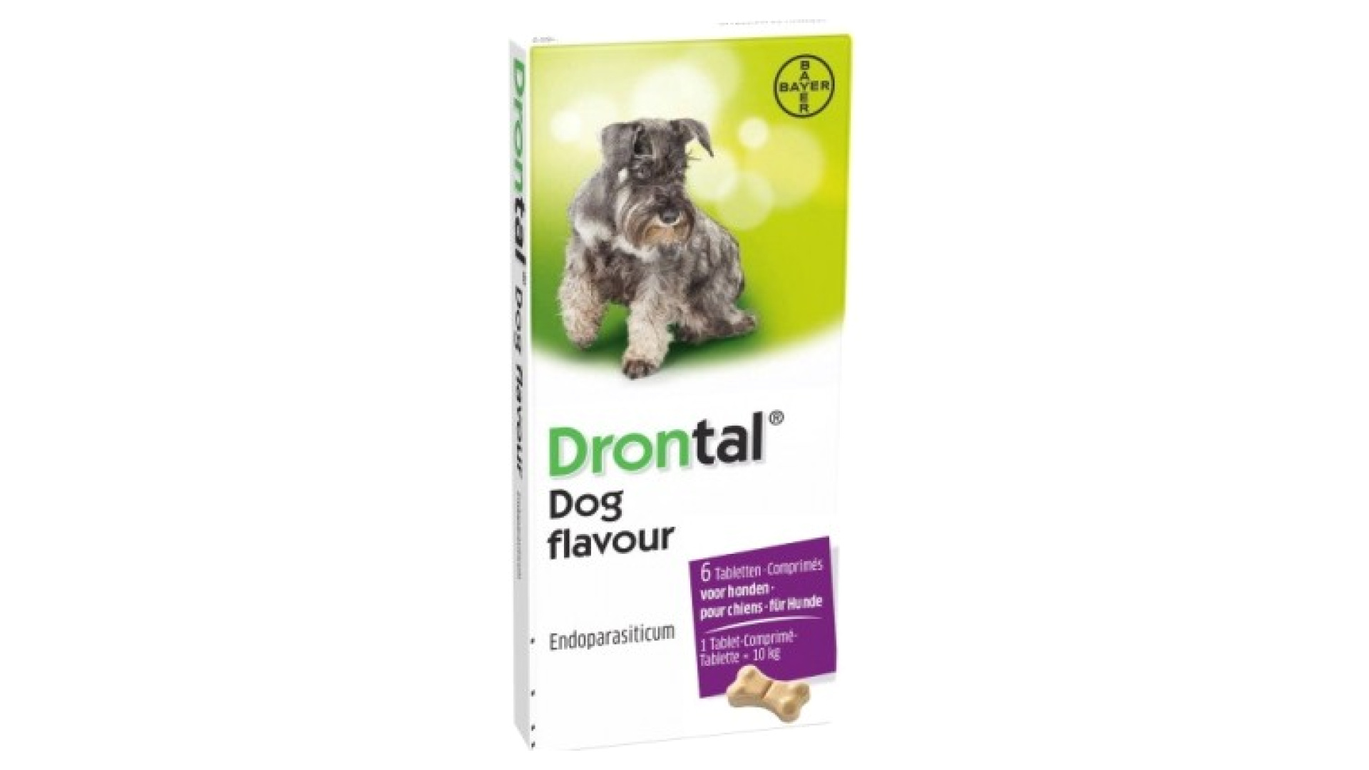Tablety na odčervení psů Drontal Dog Flavour Bayer, Bayer Pharm levně ...