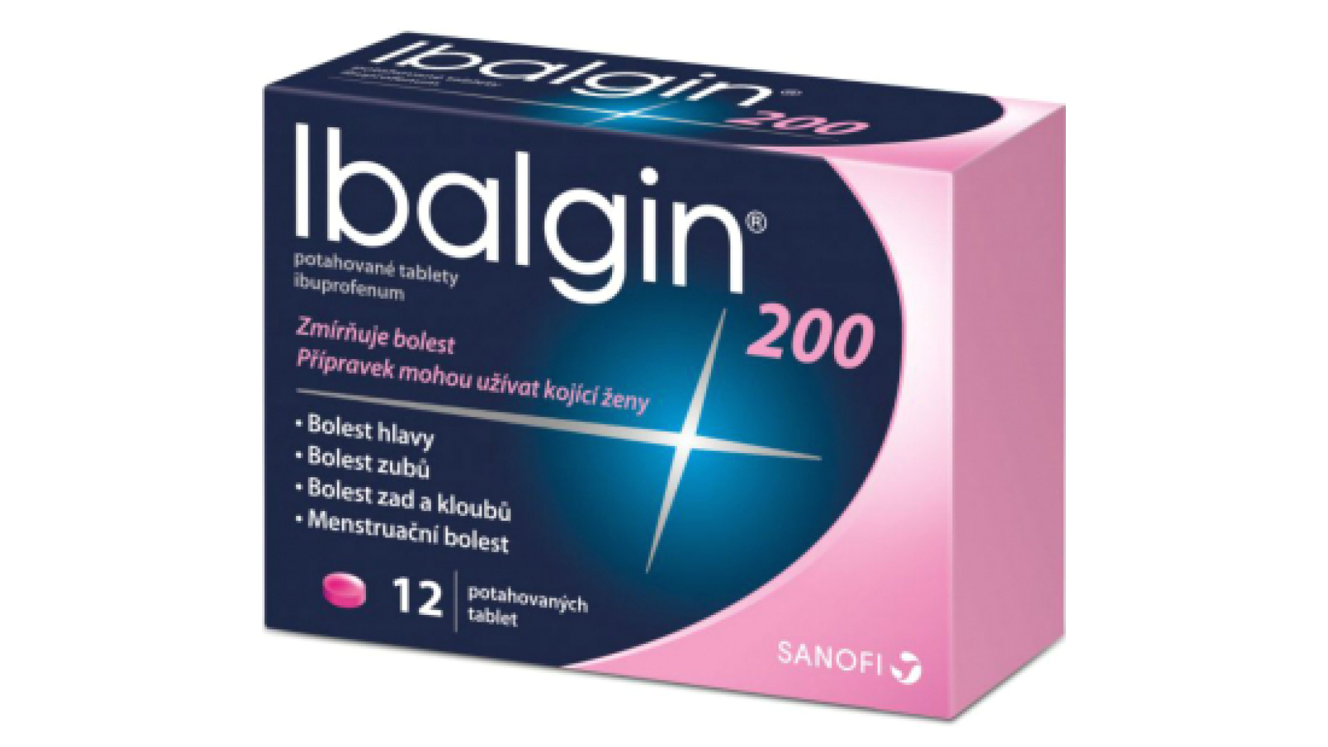 Tablety proti bolesti 200 Ibalgin, Sanofi levně | Kupi.cz