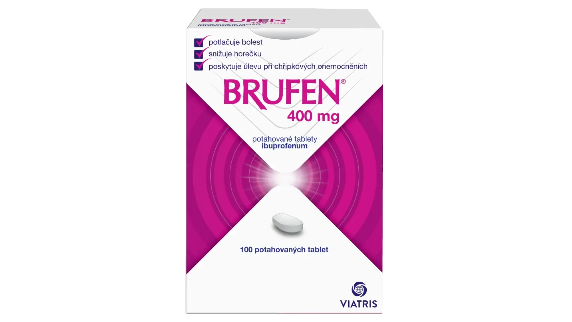 Tablety proti bolesti 400 Brufen Viatris v akci levně | Kupi.cz