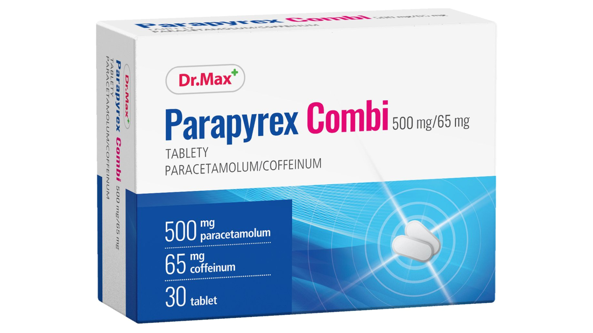 Tablety proti horečce a bolesti Parapyrex Combi Dr.Max levně | Kupi.cz