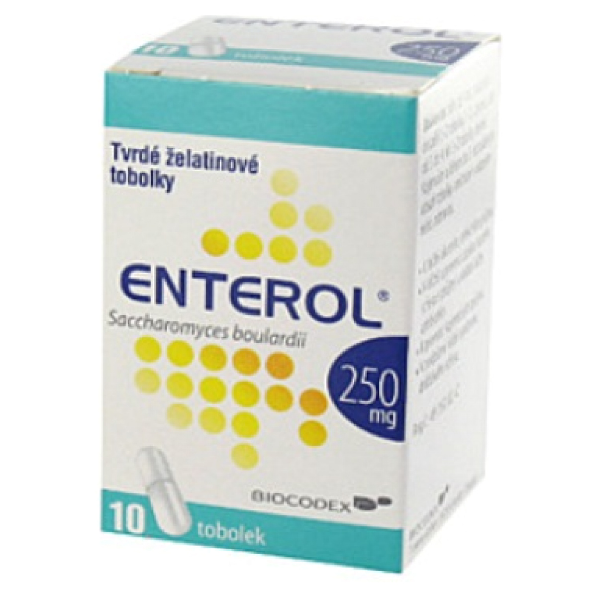Tablety proti průjmu Enterol levně | Kupi.cz