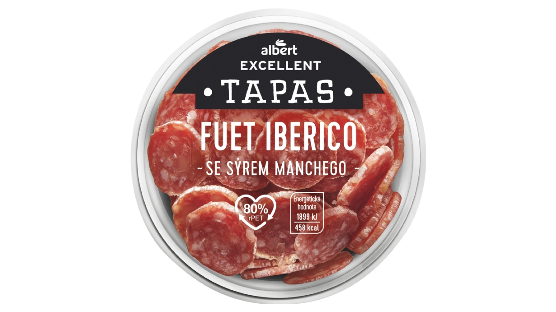 Tapas Fuet Iberico se sýrem Manchego Albert Excellent v akci levně ...