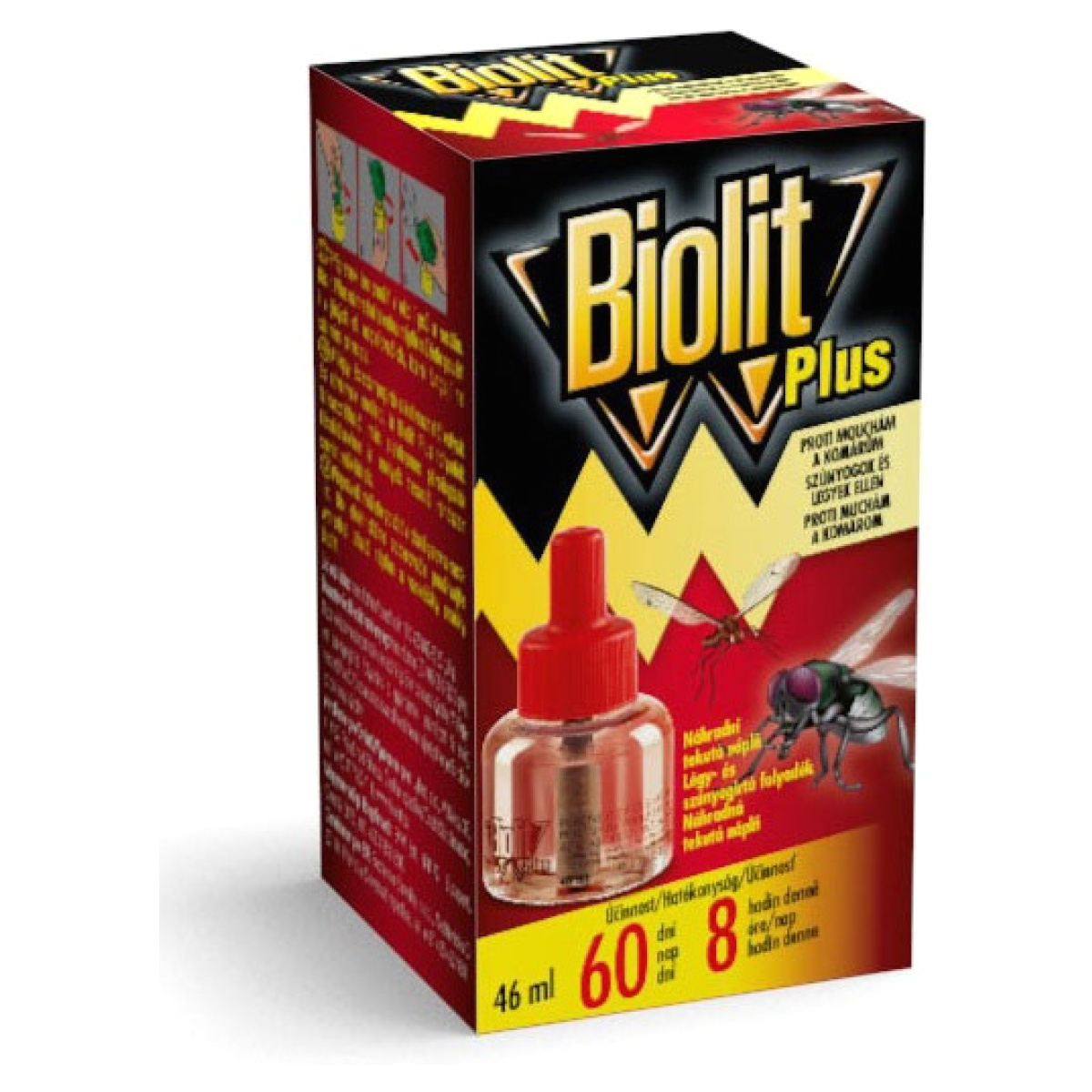 Odpařovač elektrický proti mouchám a komárům Plus Biolit - náplň levně ...