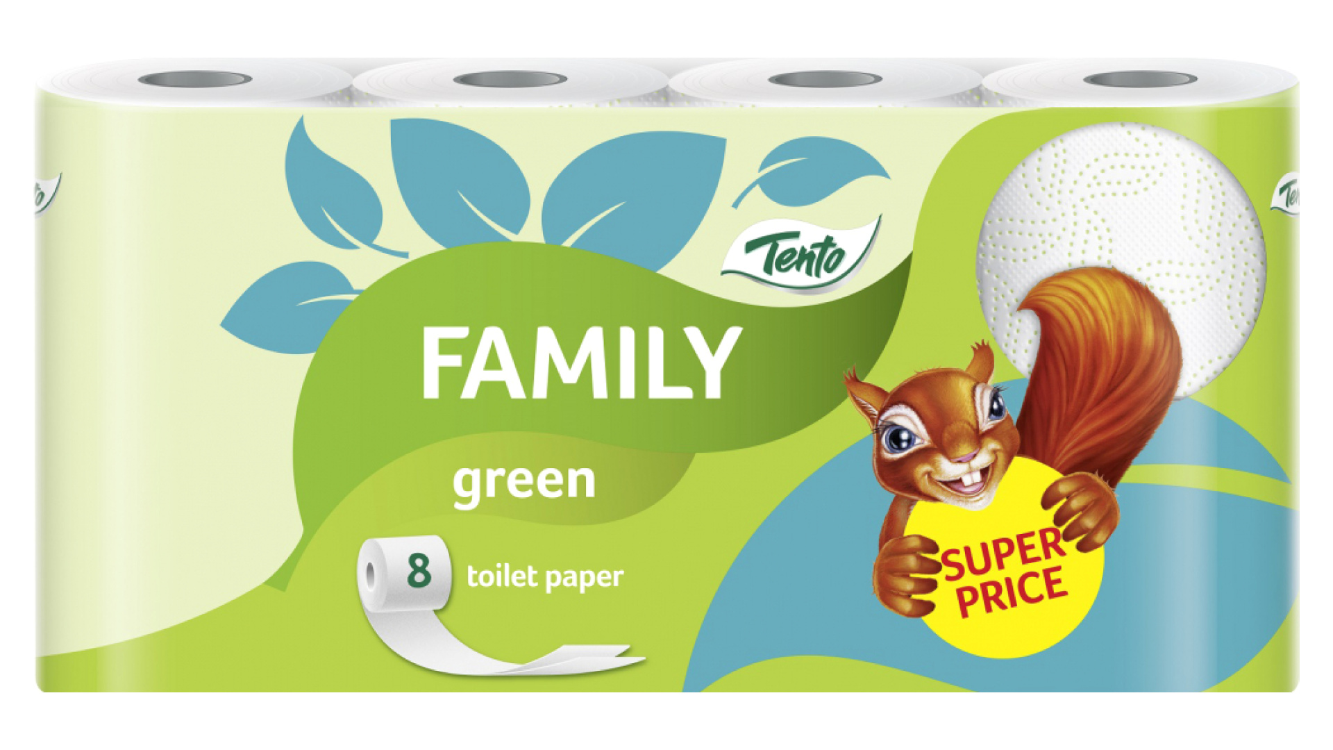Toaletní papír 2vrstvý Family Tento v akci levně | Kupi.cz