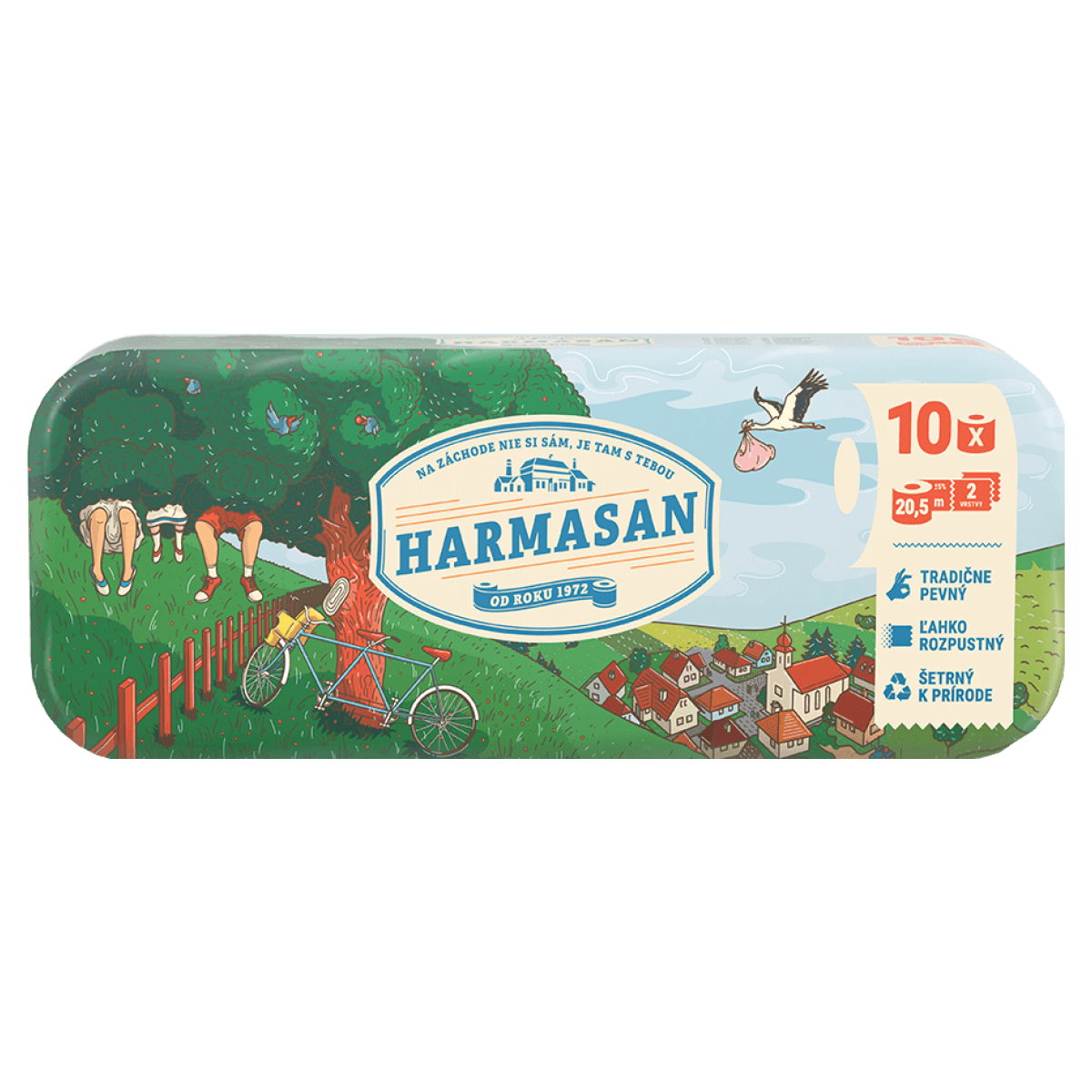 Toaletní papír 2vrstvý Harmasan levně | Kupi.cz