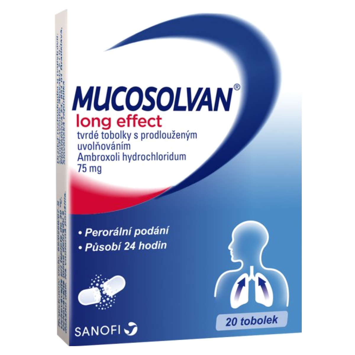 Tobolky Long Effect Mucosolvan, Sanofi levně | Kupi.cz