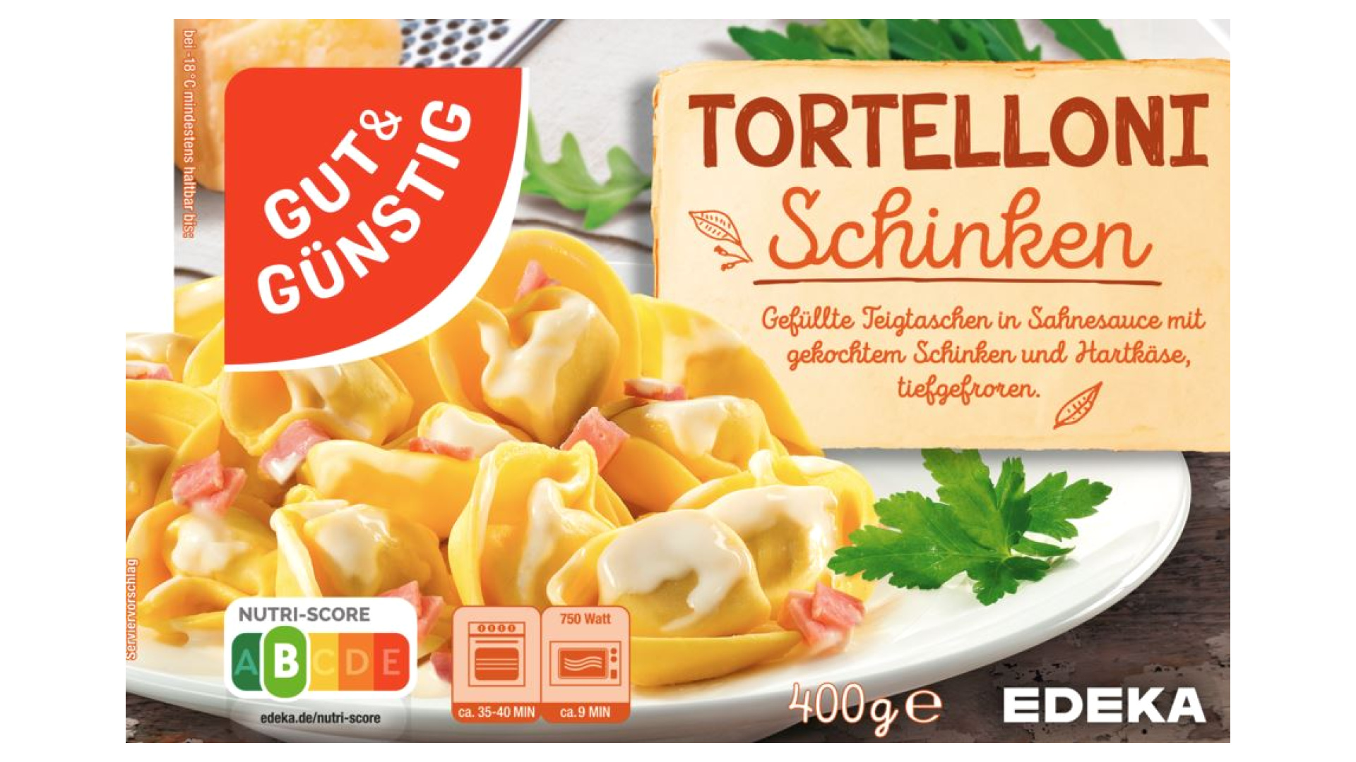 Tortelloni mražené Gut&Günstig Edeka levně | Kupi.cz