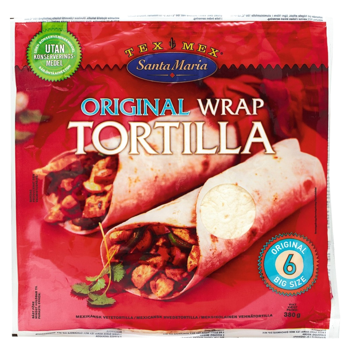 Tortilla Original wrap Santa Maria levně | Kupi.cz