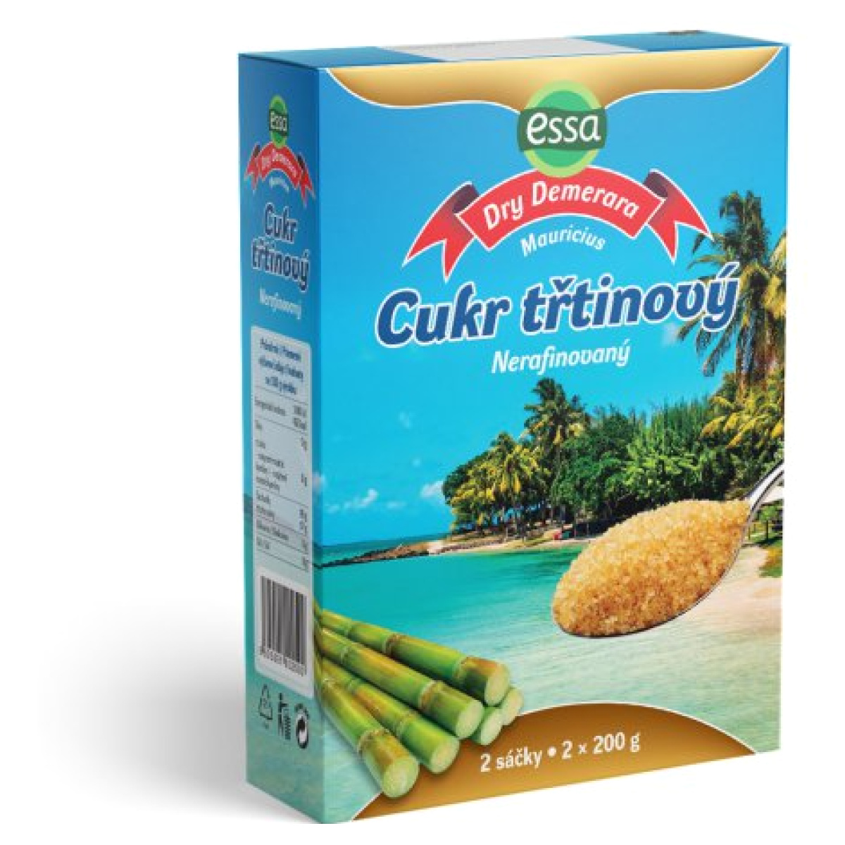 Třtinový cukr Dry Demerara Essa levně | Kupi.cz