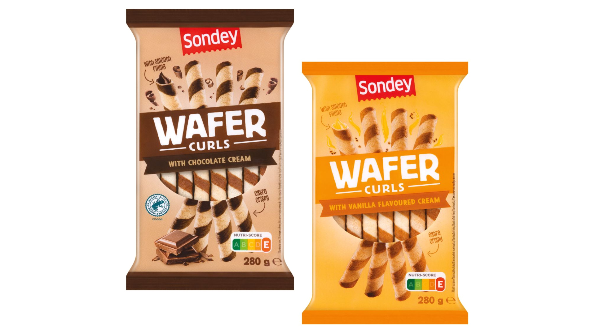 Trubičky Wafer Curls Sondey v akci levně | Kupi.cz