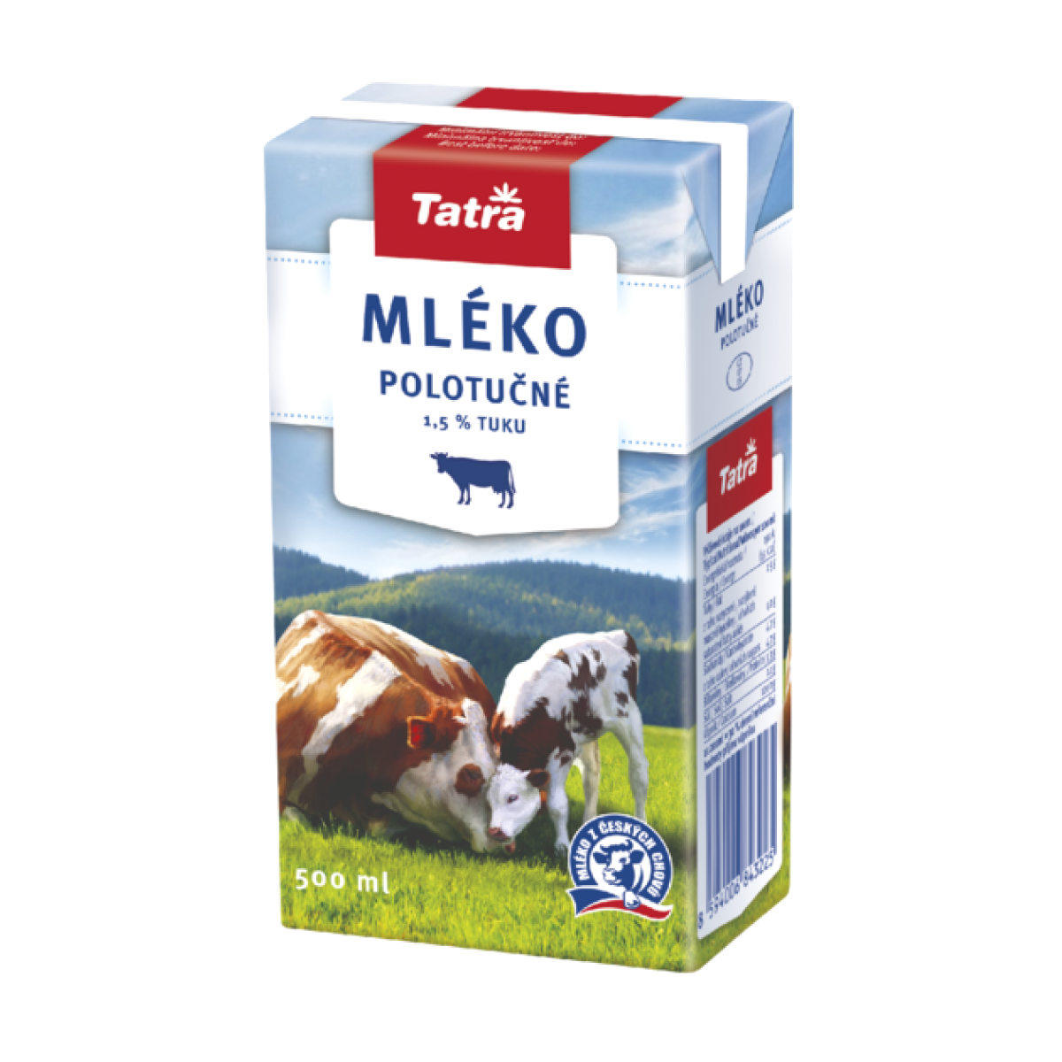 Mléko trvanlivé Tatra - 1,5% polotučné v akci levně | Kupi.cz
