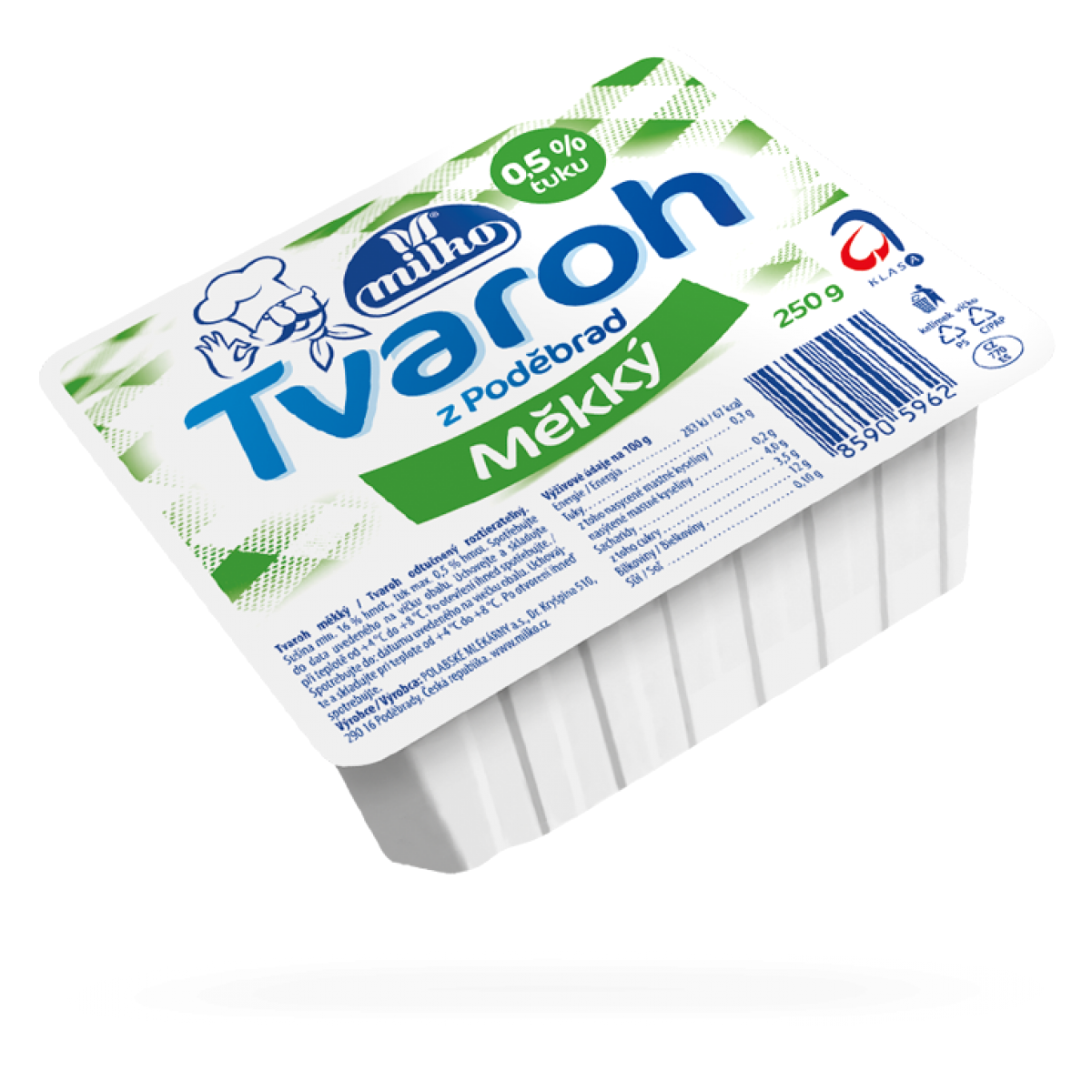 Tvaroh měkký odtučněný z Poděbrad Milko v akci levně | Kupi.cz
