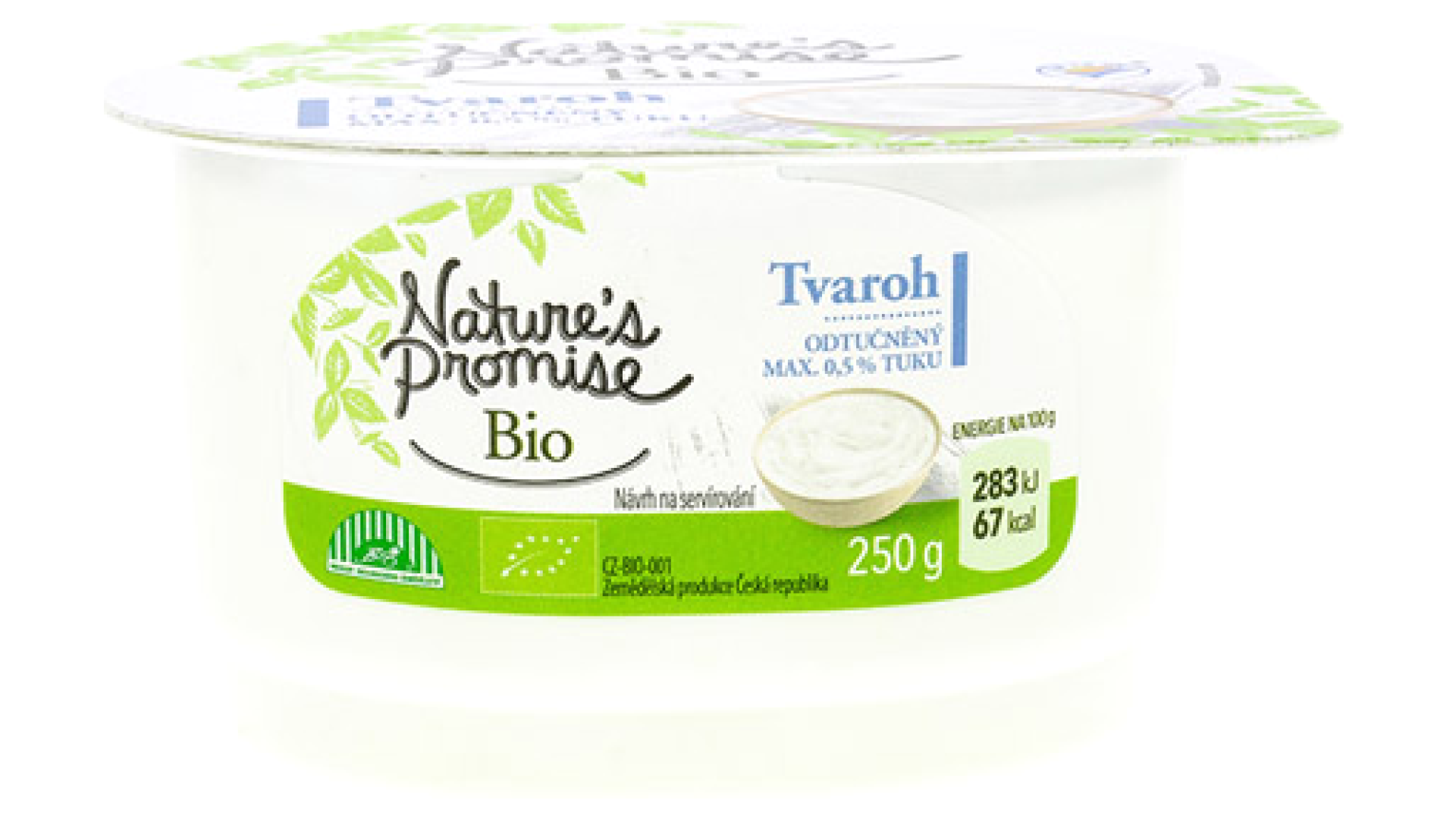 Tvaroh odtučněný bio Nature's Promise levně | Kupi.cz