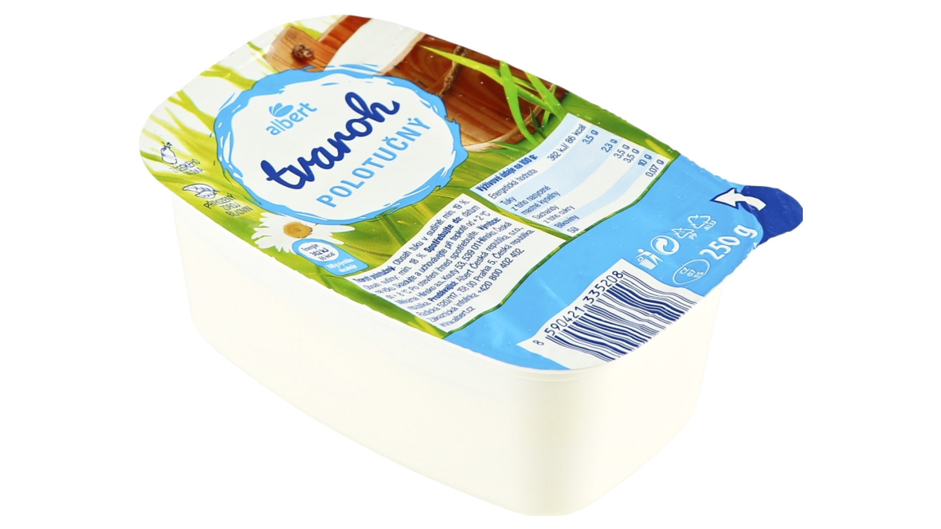 Tvaroh polotučný Albert levně | Kupi.cz