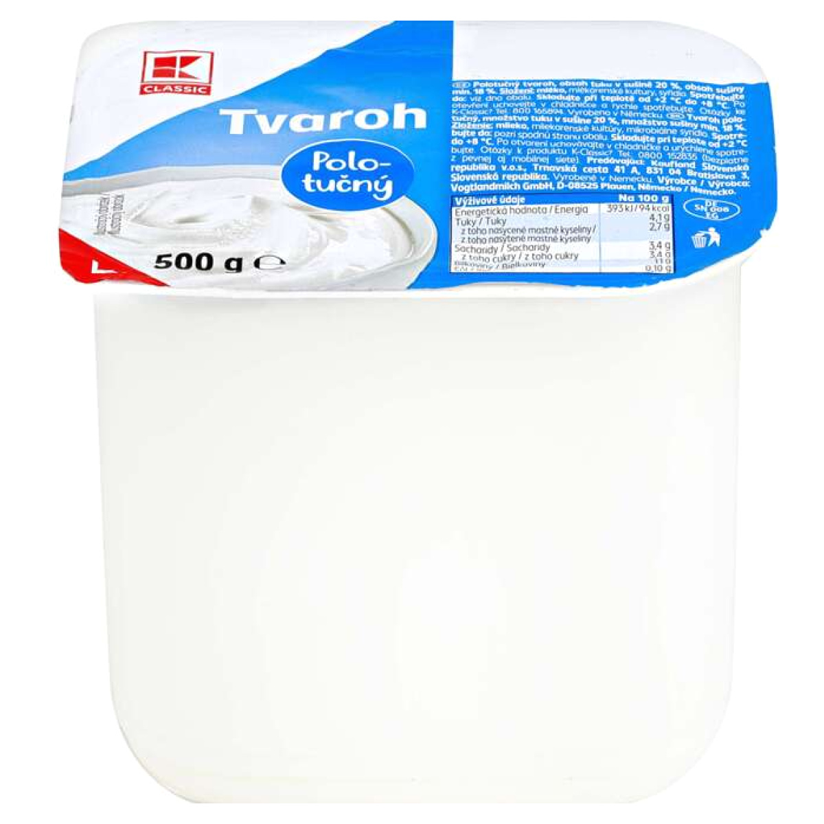 Tvaroh polotučný K-Classic v akci levně | Kupi.cz