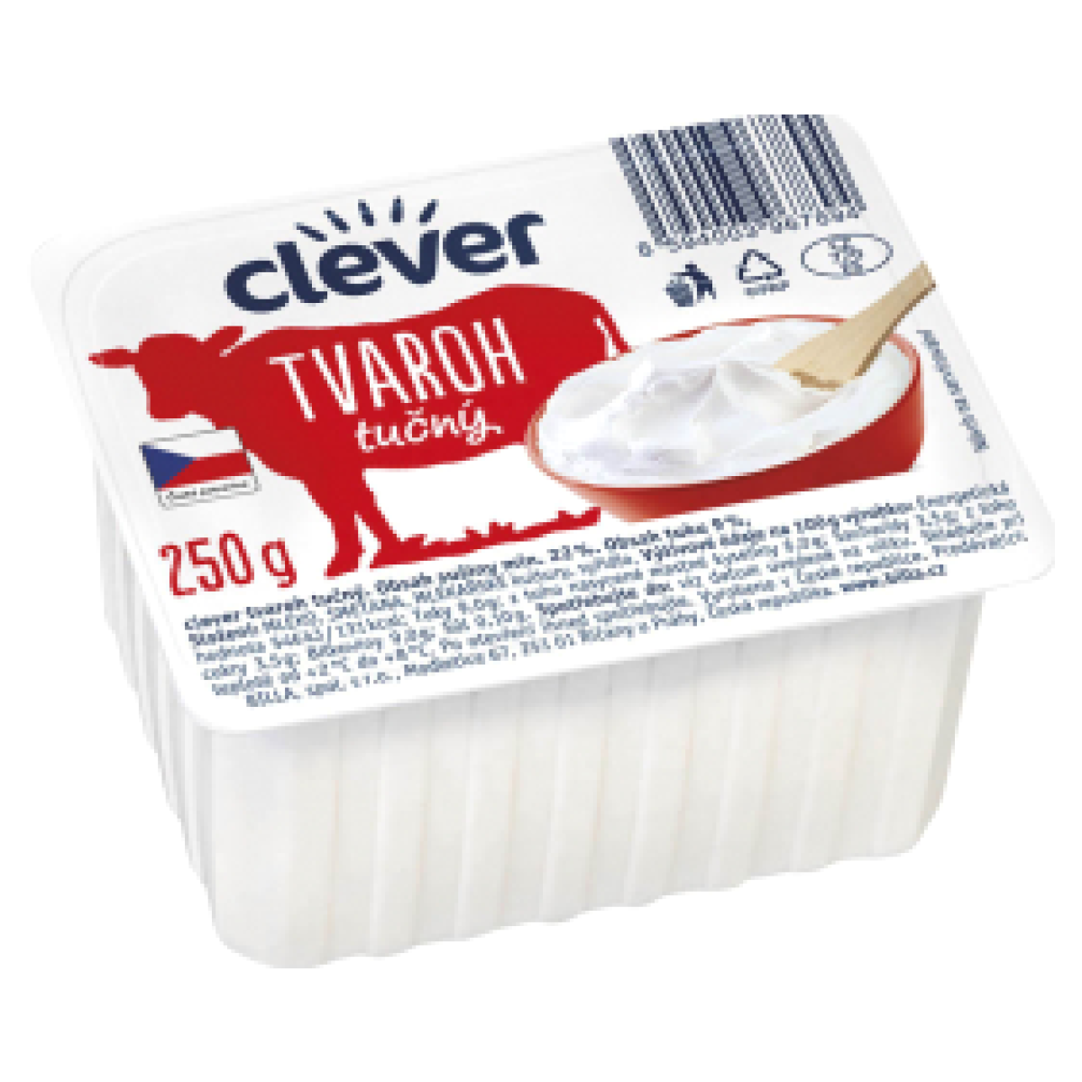 Tvaroh tučný Clever levně | Kupi.cz