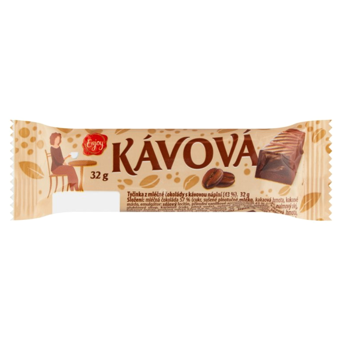 Tyčinka Kávová Enjoy levně | Kupi.cz