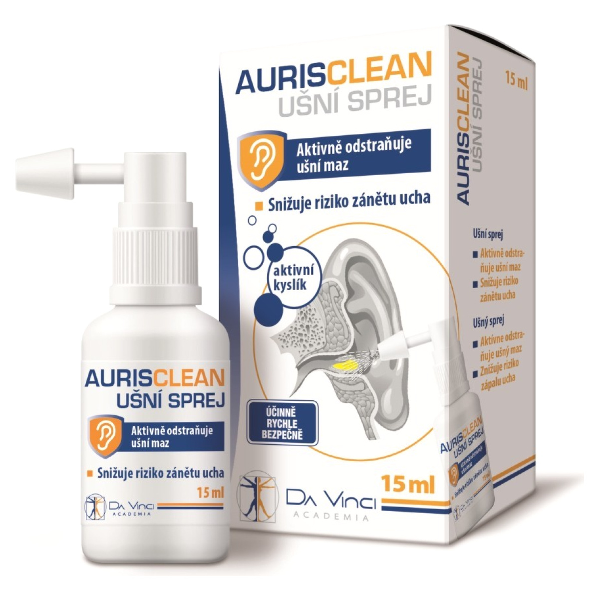 Ušní sprej Da Vinci Academia Auris Clean levně | Kupi.cz