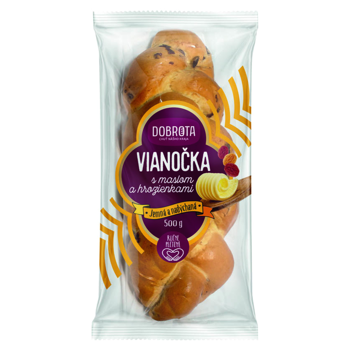 Vánočka máslová Dobrota levně | Kupi.cz