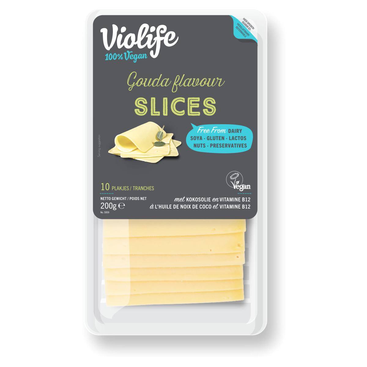 Veganský sýr Gouda Violife levně | Kupi.cz
