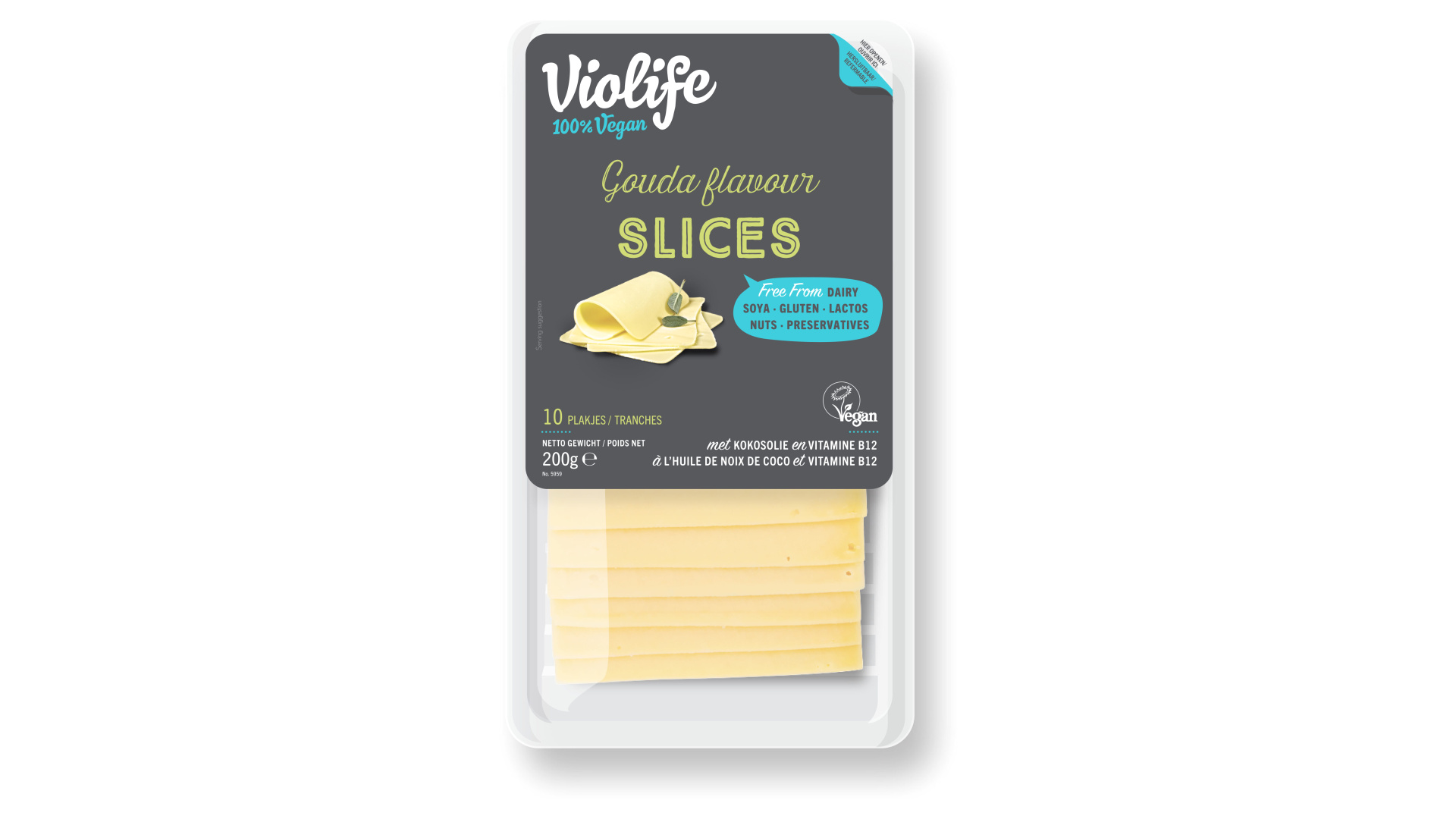 Veganský sýr Gouda Violife levně | Kupi.cz