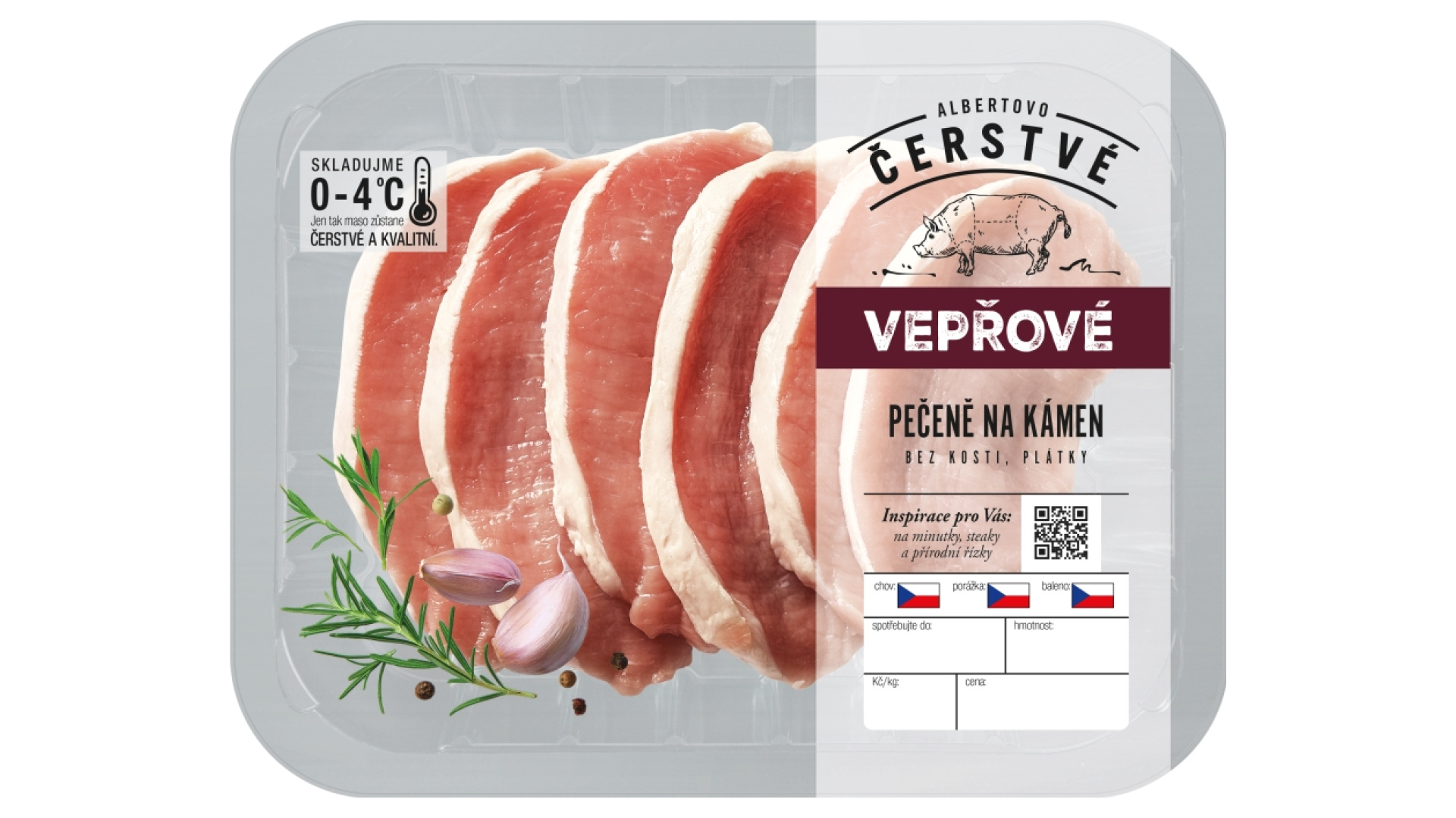 Vepřová pečeně na kámen Albert levně | Kupi.cz