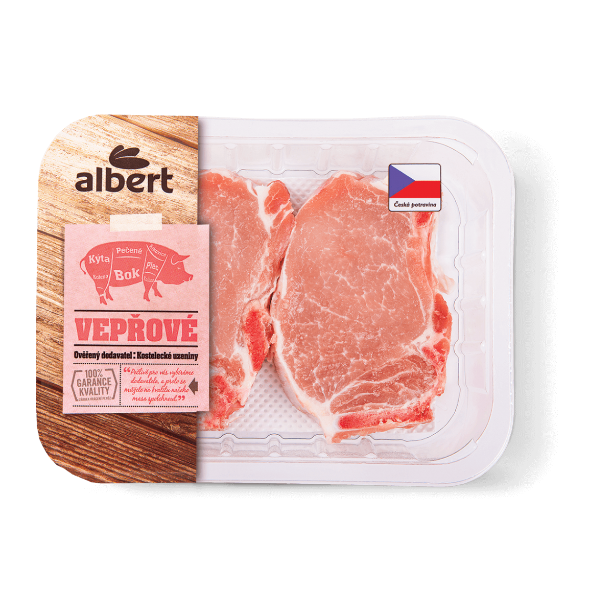 Vepřová pečeně s kostí Albert levně | Kupi.cz