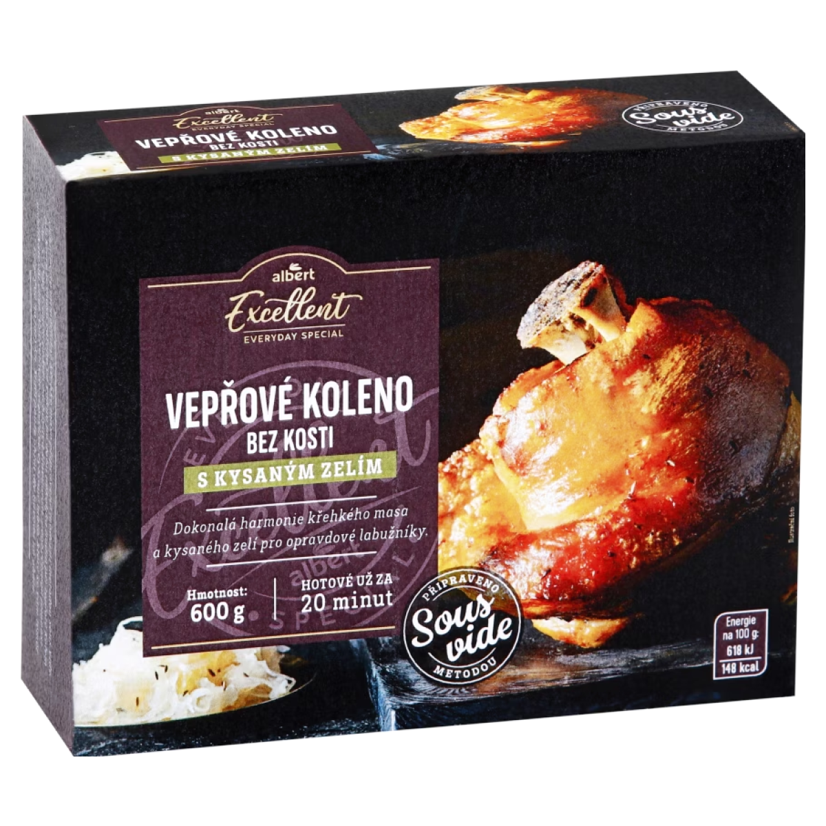 Vepřové koleno se zelím Sous vide Albert Excellent levně | Kupi.cz