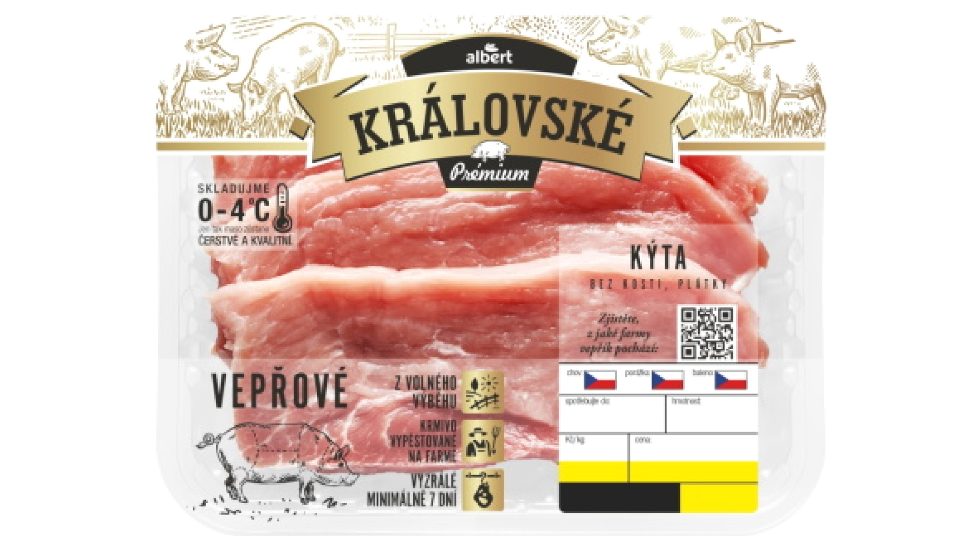 Vepřové řízky z kýty Královské Albert levně | Kupi.cz