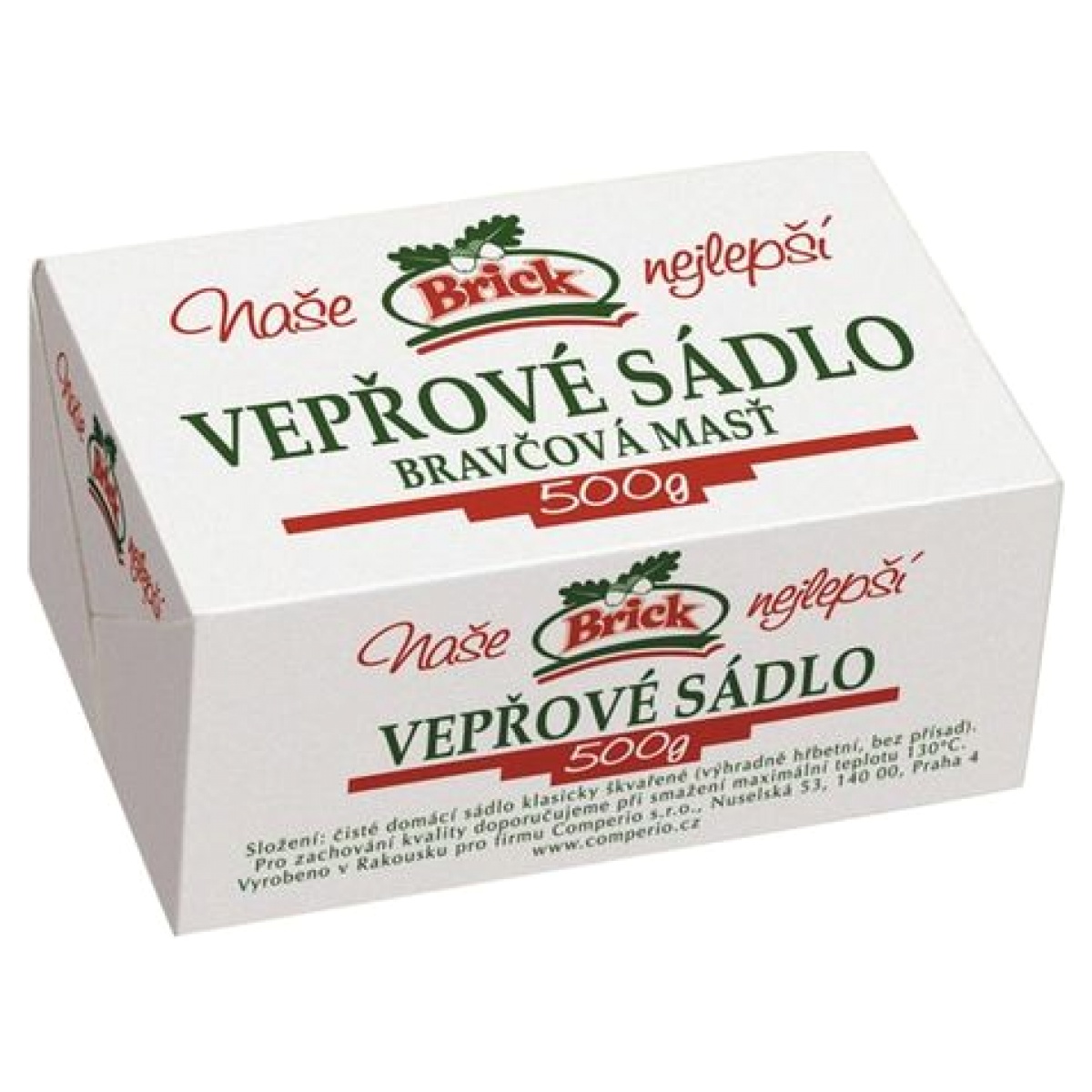 Sádlo vepřové Brick v akci levně | Kupi.cz