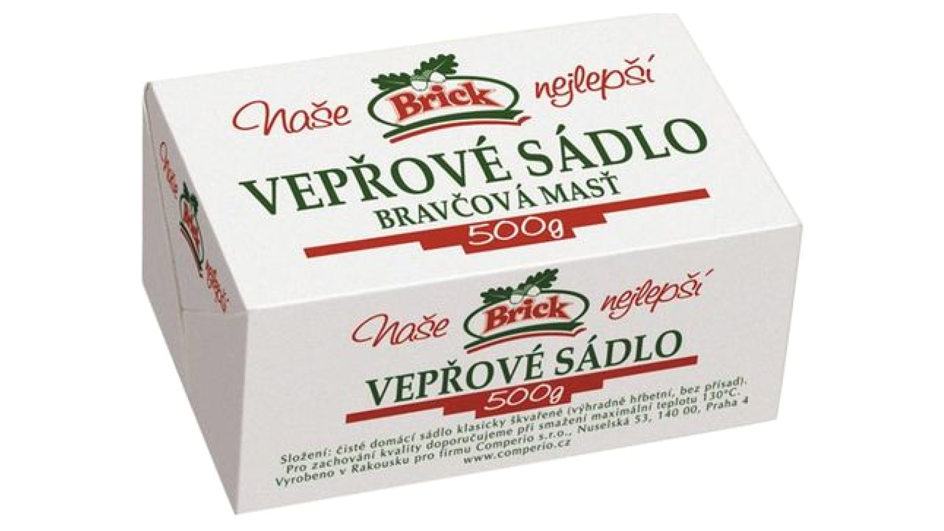 Sádlo vepřové Brick v akci levně | Kupi.cz