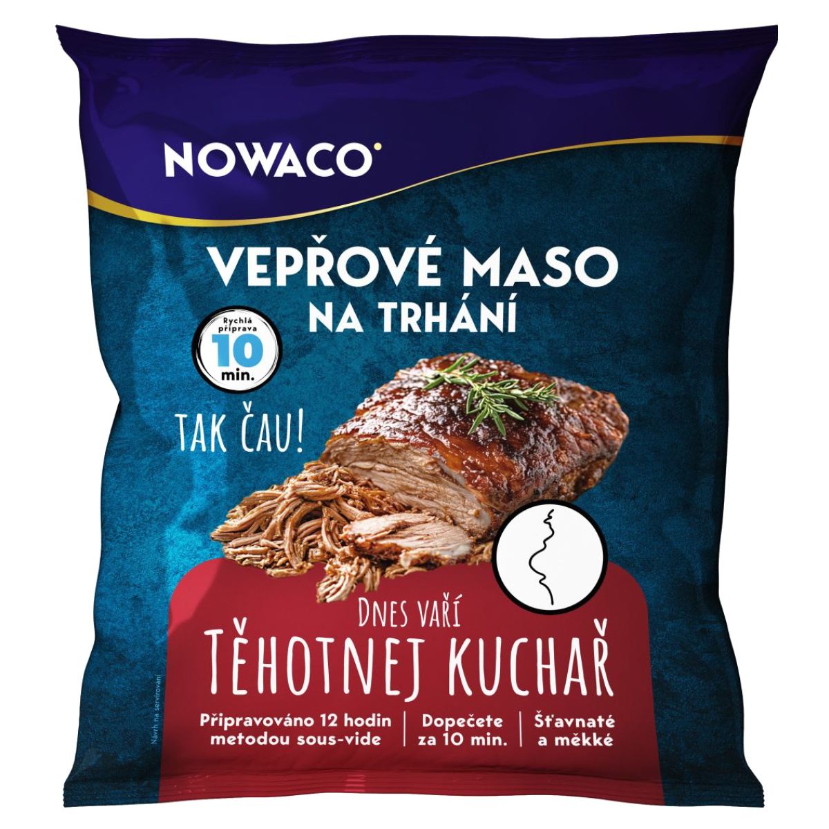 Vepřové trhané maso Sous vide Nowaco levně | Kupi.cz