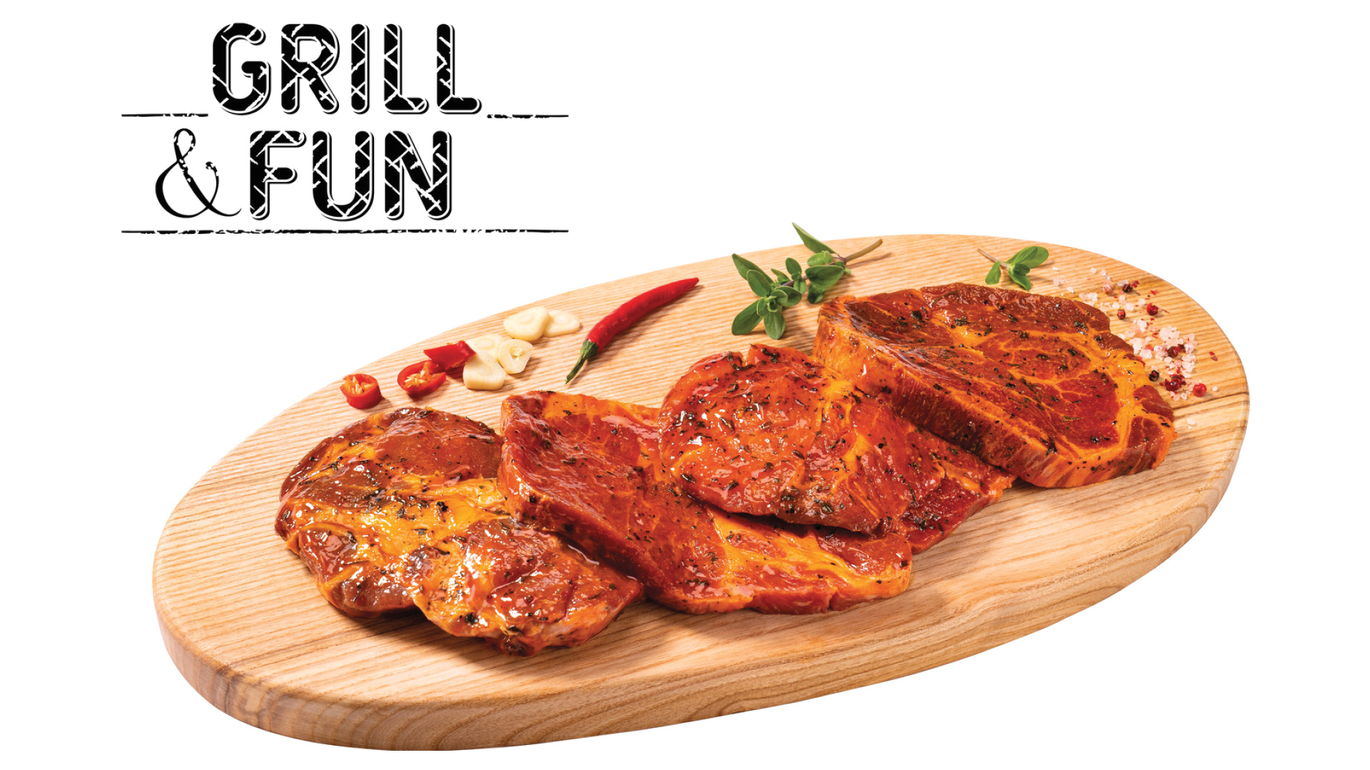 Vepřový bok bez kosti marinovaný Grill&Fun, Grill & Fun levně | Kupi.cz