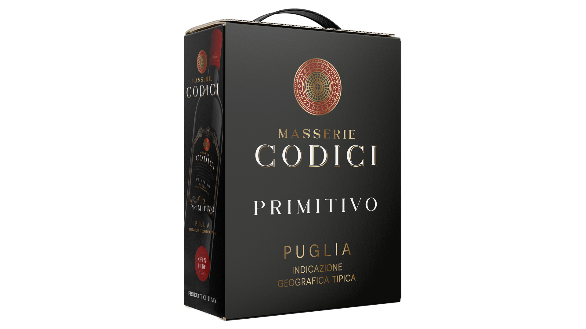 Víno Primitivo Codici- bag in box v akci levně | Kupi.cz
