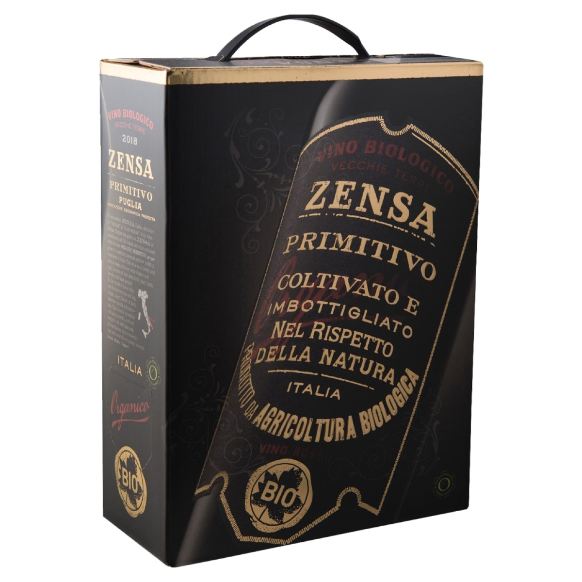 Víno Primitivo Zensa - bag in box v akci levně | Kupi.cz