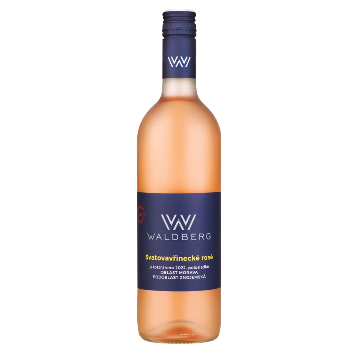 Víno Svatovavřinecké Rosé Vinařství Waldberg levně | Kupi.cz