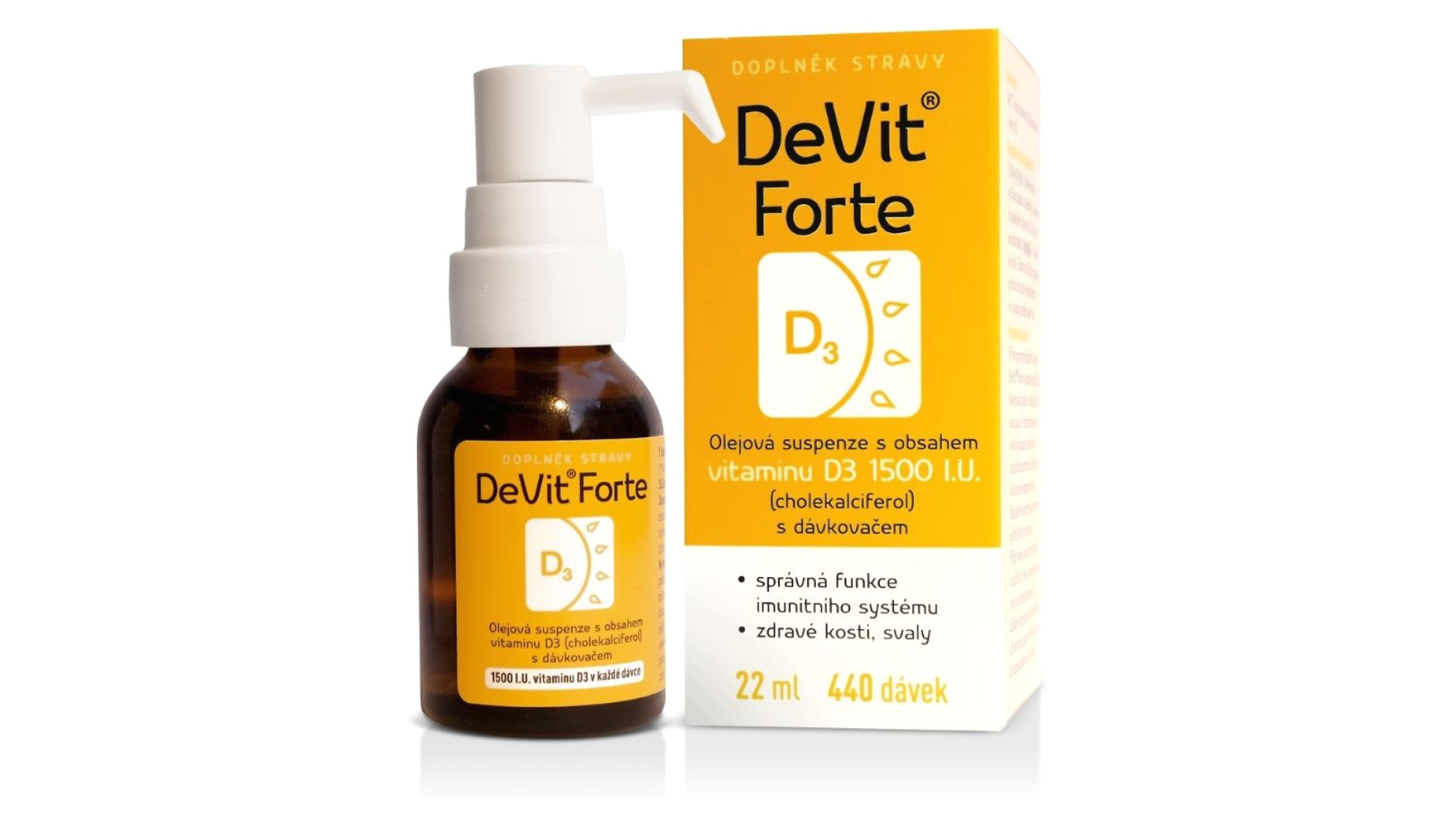 Vitamín D ve spreji DeVit Forte, S&D Pharma levně | Kupi.cz