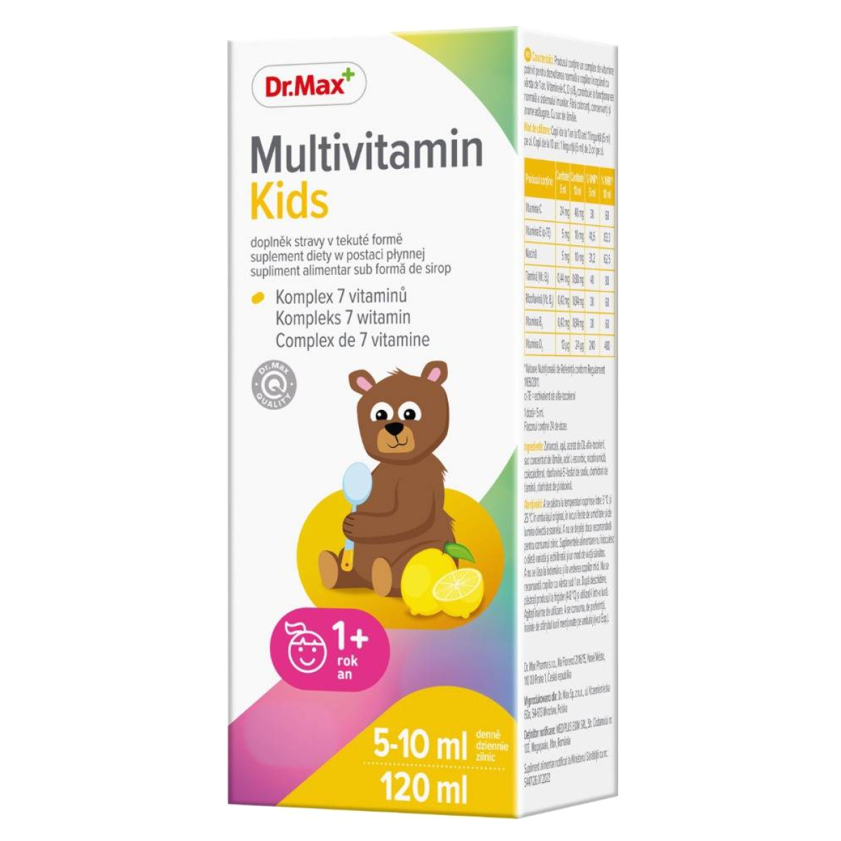 Vitamíny pro děti Multivitamín Dr.Max v akci levně | Kupi.cz