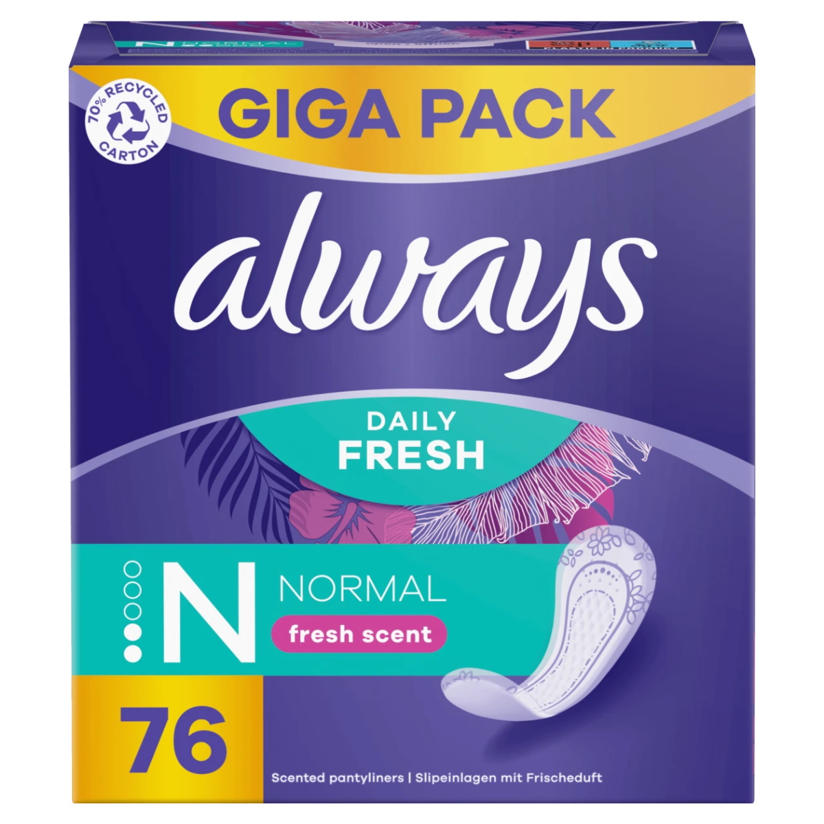 Vložky dámské slipové Daily Always levně | Kupi.cz