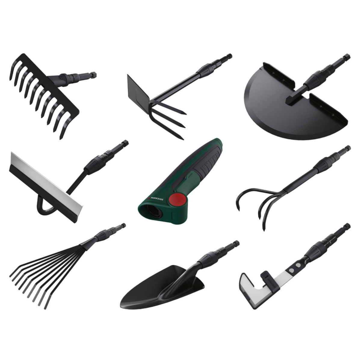 Zahradní nářadí Combisystem Parkside levně | Kupi.cz