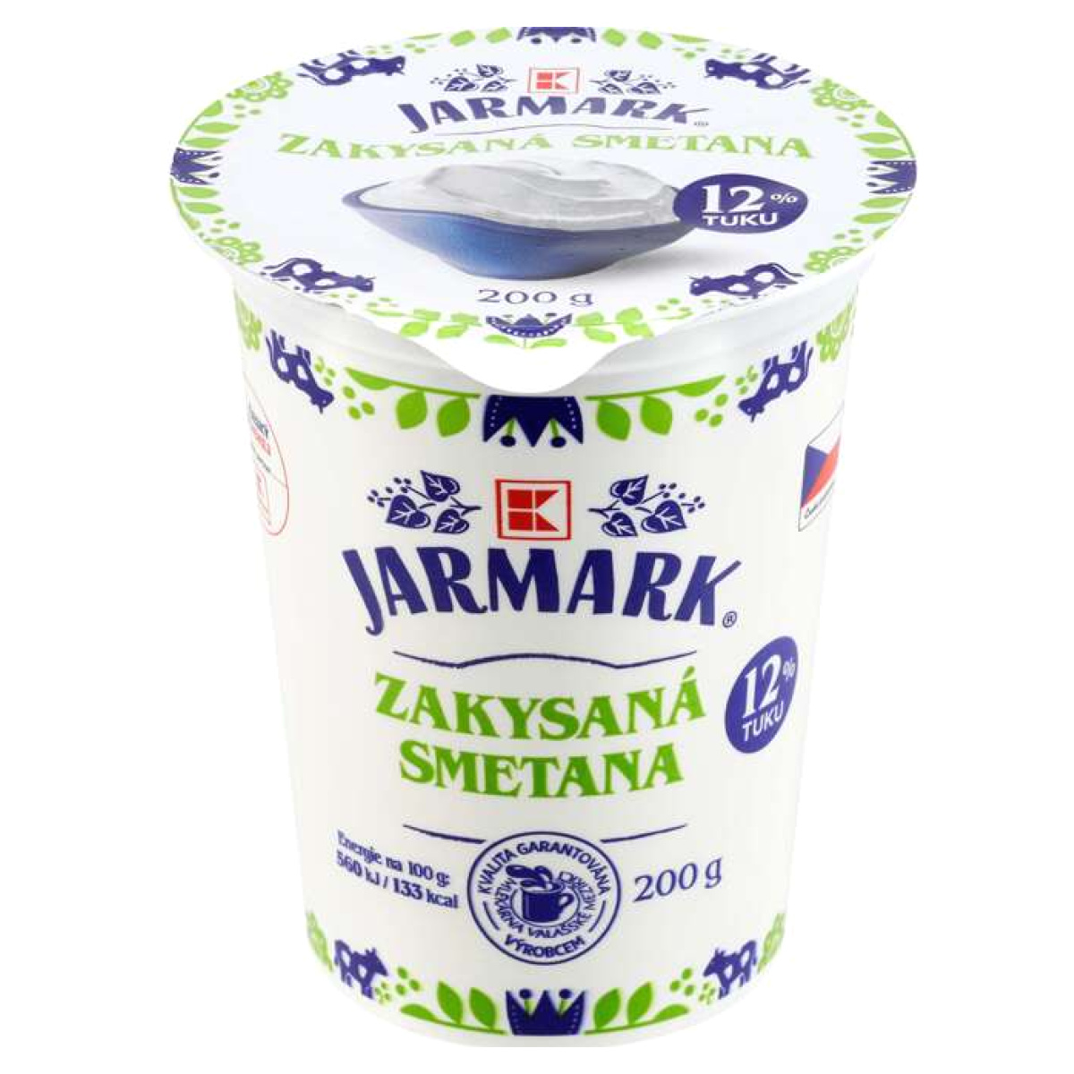 Zakysaná smetana K-Jarmark 12% levně | Kupi.cz
