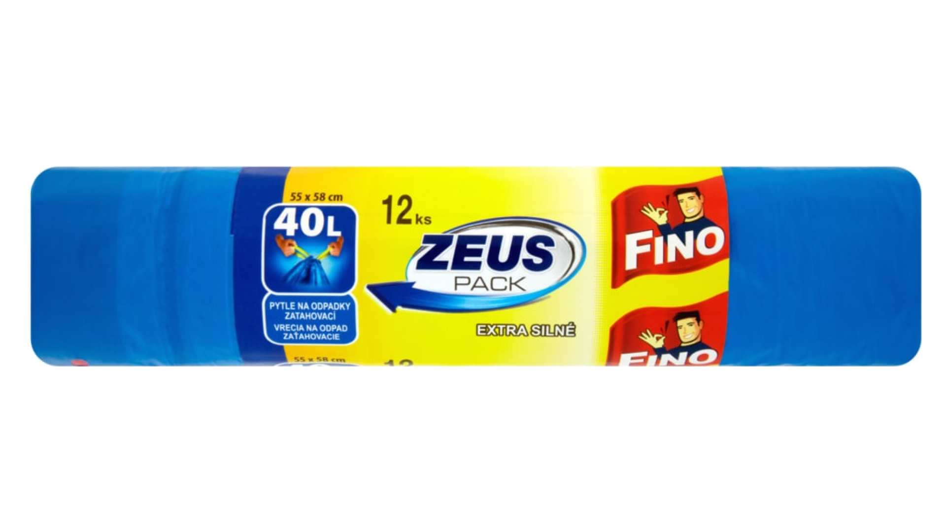 Zatahovací pytle na odpadky Zeus 40 l Fino levně | Kupi.cz
