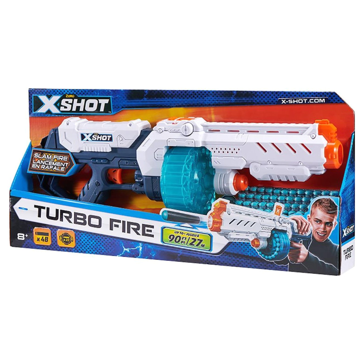 Zbraň X-Shot Excel Turbo Fire Zuru levně | Kupi.cz