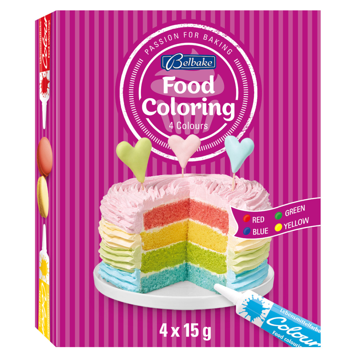 Potravinářské barvivo v tubičkách Belbake levně | Kupi.cz
