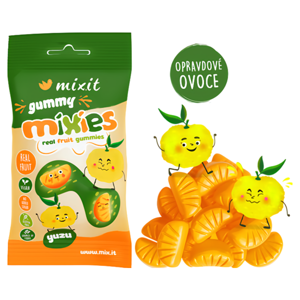 Želé bonbony Gummy Mixies Mixit levně | Kupi.cz