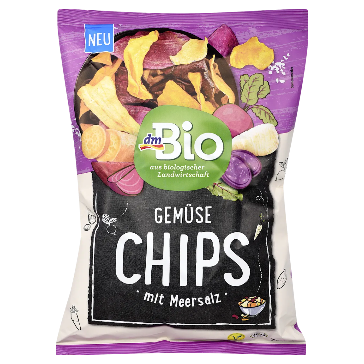 Zeleninové chipsy dm Bio levně | Kupi.cz