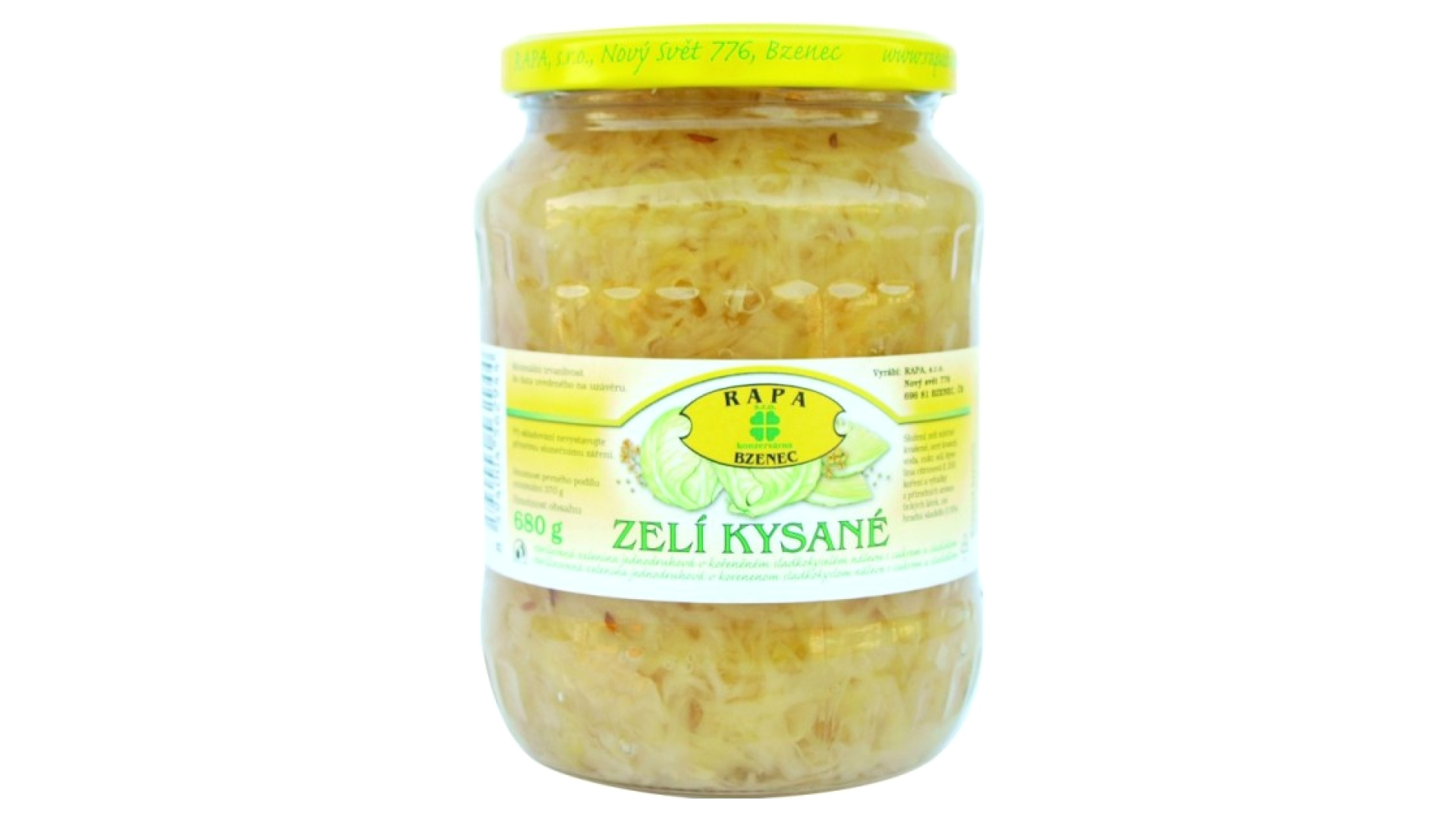 Zelí bílé kysané Rapa levně | Kupi.cz