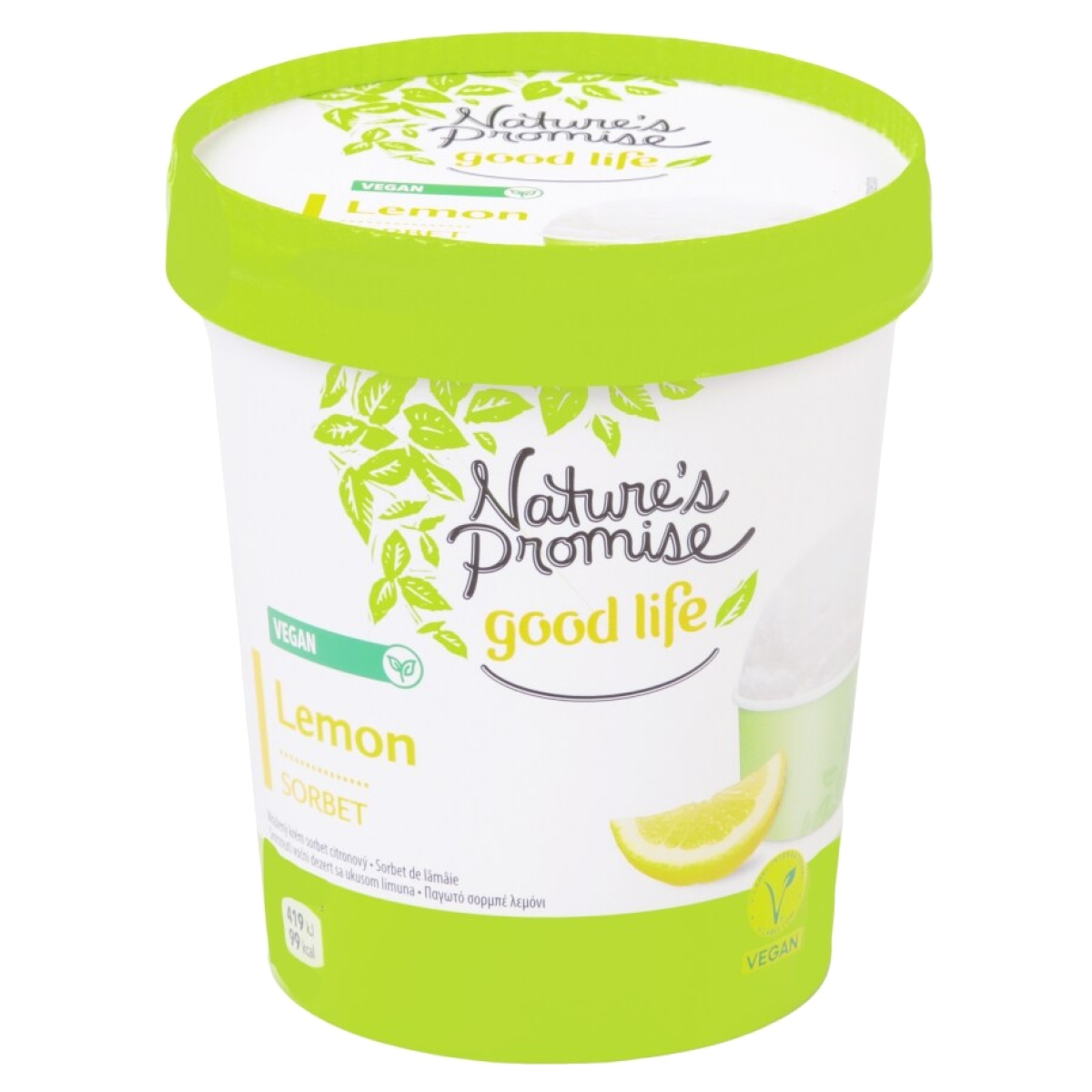 Zmrzlina sorbet Vegan Nature's Promise levně | Kupi.cz